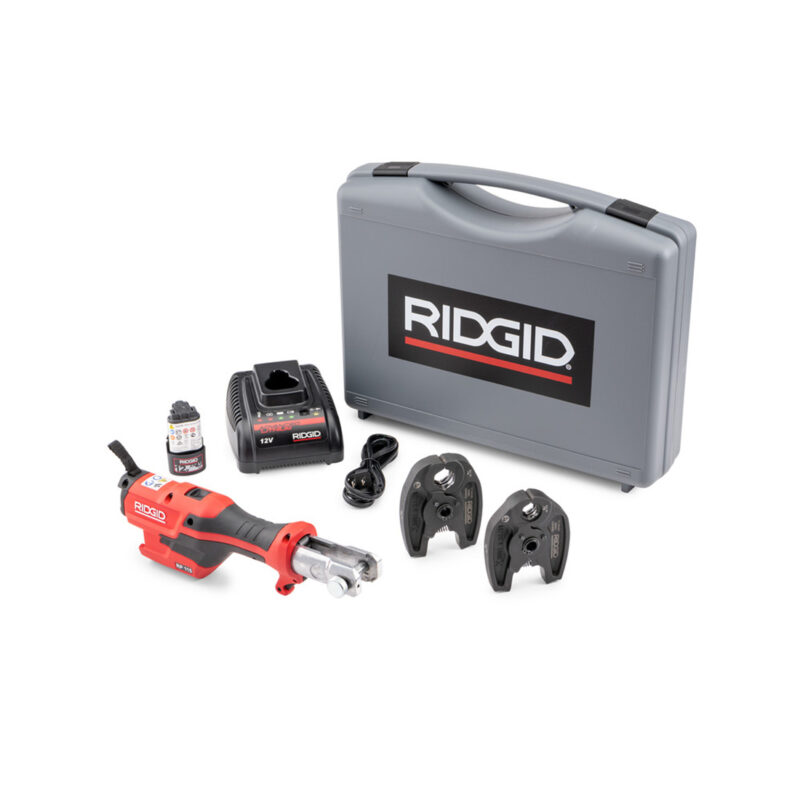 Mini Press Tool Kit with Li-Ion Battery and 1/2"-3/4" ProPress Jaws ...